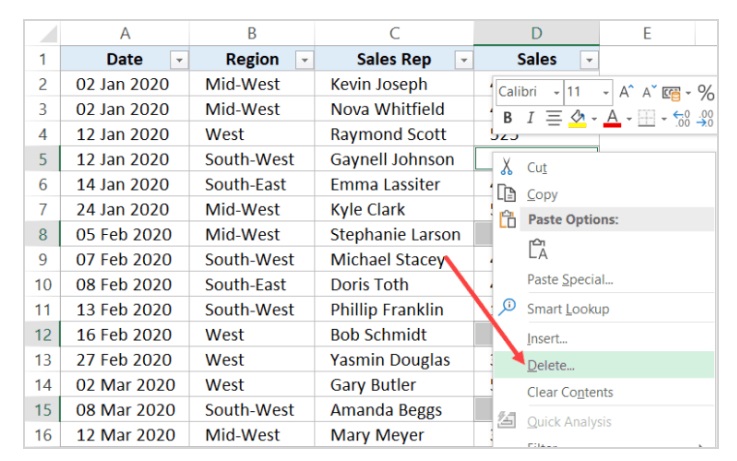 Learn How To Delete Specific Rows In Excel the Easiest Way 